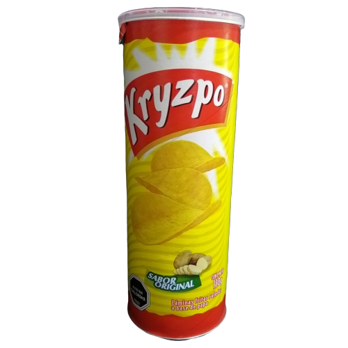 PAPAS FRITAS KRYZPO ORIGINAL TARRO 130 GRS. | Sotocopias.cl