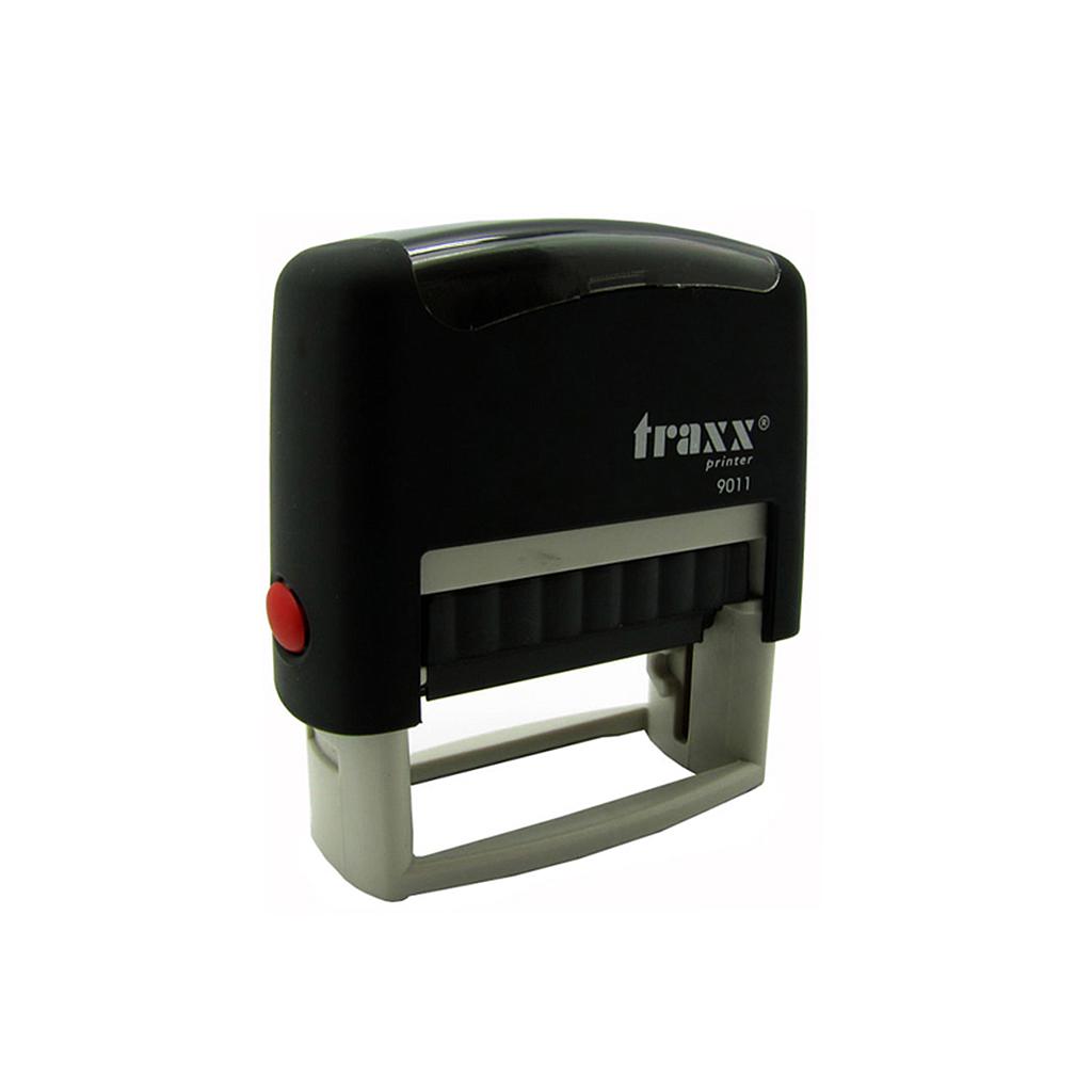 TIMBRE AUTOMATICO TRAXX ( 9011 ) 14 x 38 mm NEGRO | Sotocopias.cl